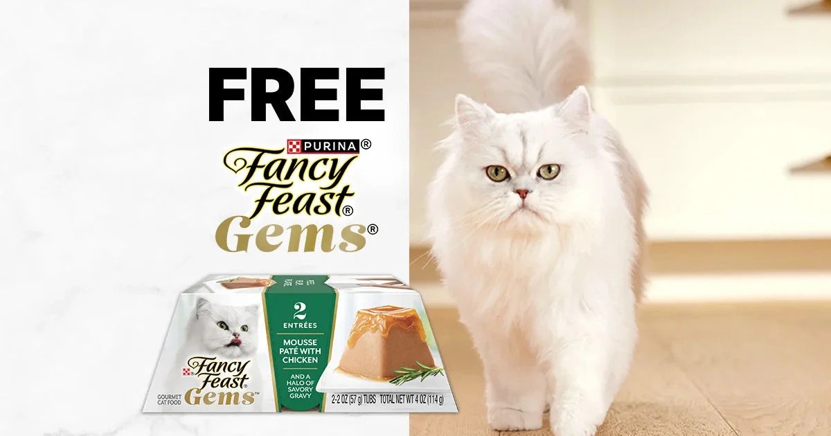 Free 2pk Fancy Feast Gems! – The Value Palace